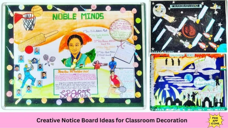 Notice Board Decoration Ideas for School