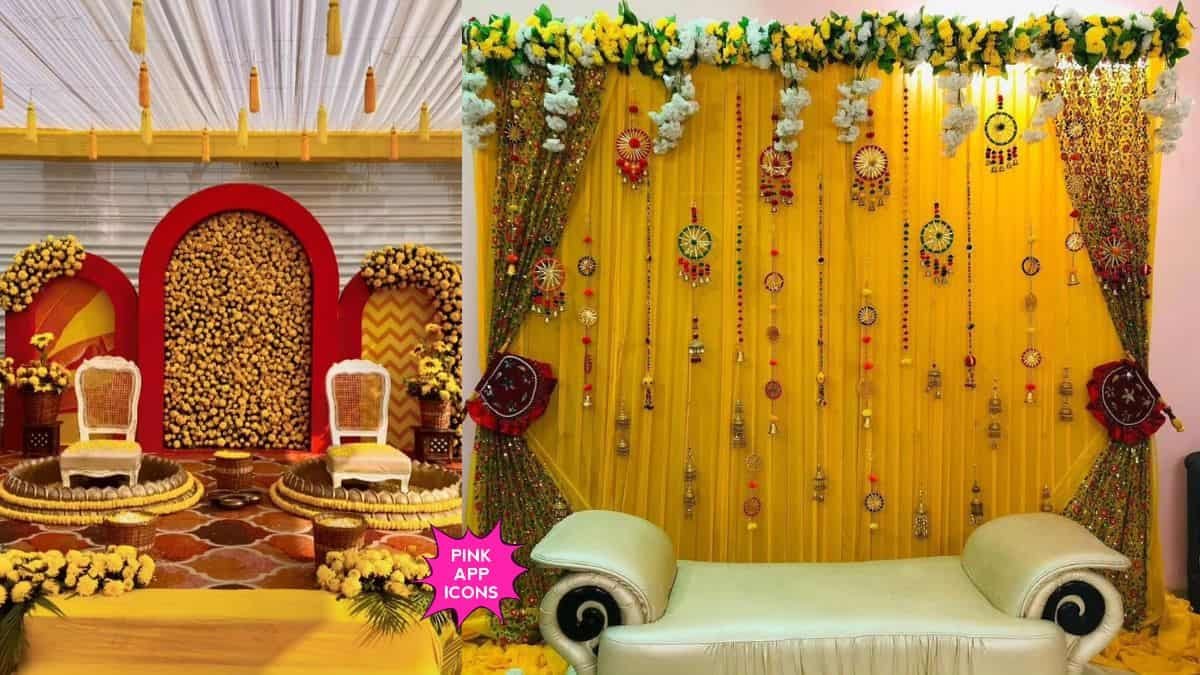 12 Simple Haldi Decoration Ideas at Home