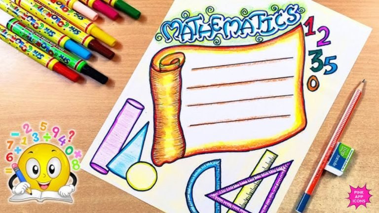 25+ Best Maths Notebook Decoration Ideas