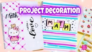 25+ Best Maths Notebook Decoration Ideas