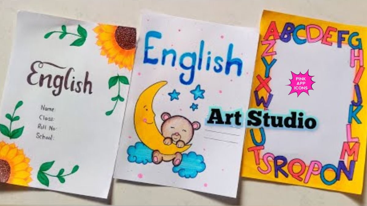 25+ English Notebook Decoration Ideas for School