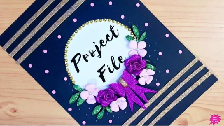 20+ File Decoration Ideas for School Project