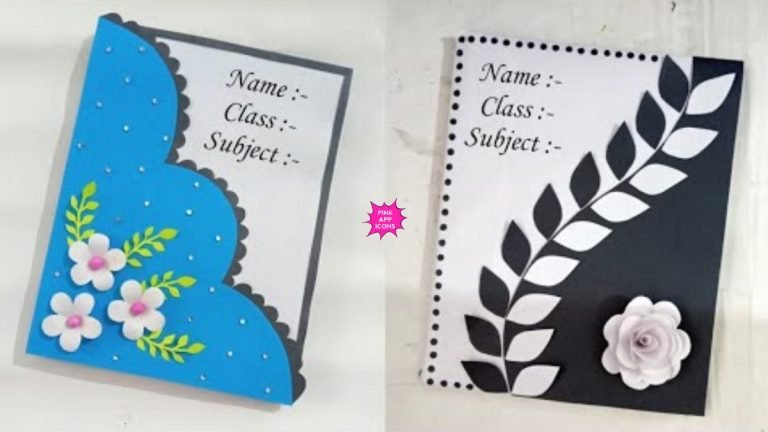 20+ File Decoration Ideas for School Project