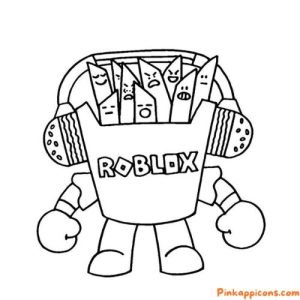 20+ Free Roblox Coloring Pages Printable Pdf