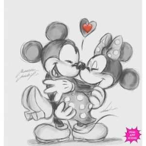 22+ Easy Mickey Mouse Drawing for Kids with Colour