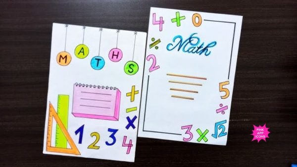 25+ Best Maths Notebook Decoration Ideas