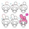 Easy and Cute My Melody Drawing Ideas