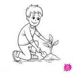 20+ Easy Planting Trees Drawing Ideas With Pencil