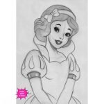 20+ Princess Drawing Easy and Beautiful With Colour