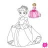 20+ Princess Drawing Easy and Beautiful With Colour