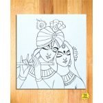 20+ Easy Radha Krishna Drawing Step by Step