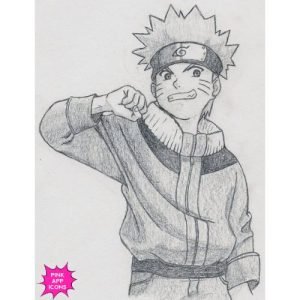 20+ Easy Naruto Drawing Ideas with Pencil Color