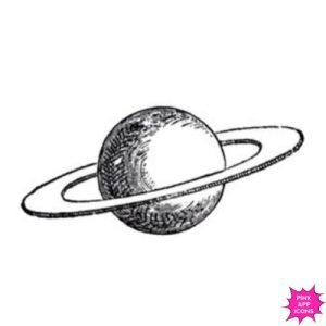 15+ Easy Saturn Drawing Ideas with Color Step by Step