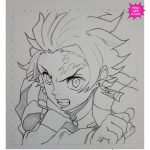 20+ Easy Tanjiro Drawing Ideas Full Body with Pencil