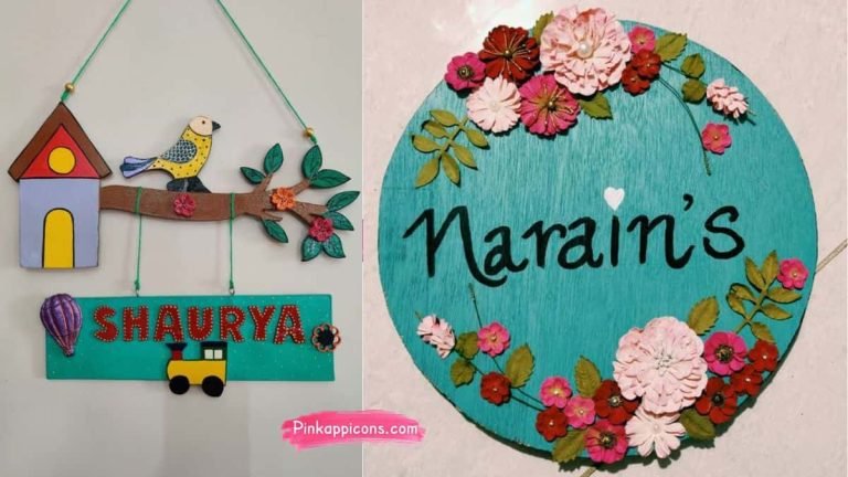 25+ Name Plate Design Ideas for Home and Office