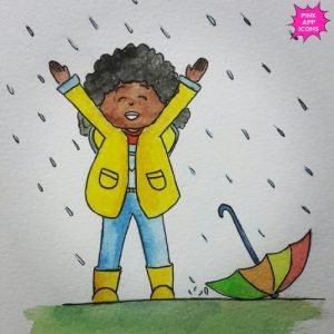 20+ Easy Rainy Season Drawing for Class 1 to 10 Subjects