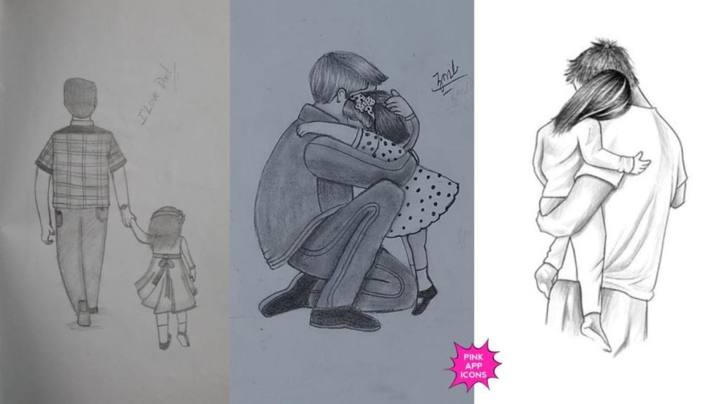 25+ Easy Father's Day Drawing Ideas for Kids