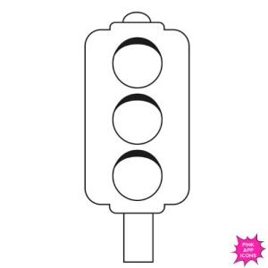 20+ Easy Traffic Light Drawing Ideas for Kids with Colour