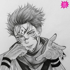 25+ Easy Sukuna Drawing Ideas with Pencil Step by Step