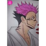 25+ Easy Sukuna Drawing Ideas with Pencil Step by Step