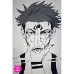 25+ Easy Sukuna Drawing Ideas with Pencil Step by Step