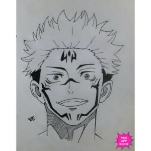 25+ Easy Sukuna Drawing Ideas with Pencil Step by Step