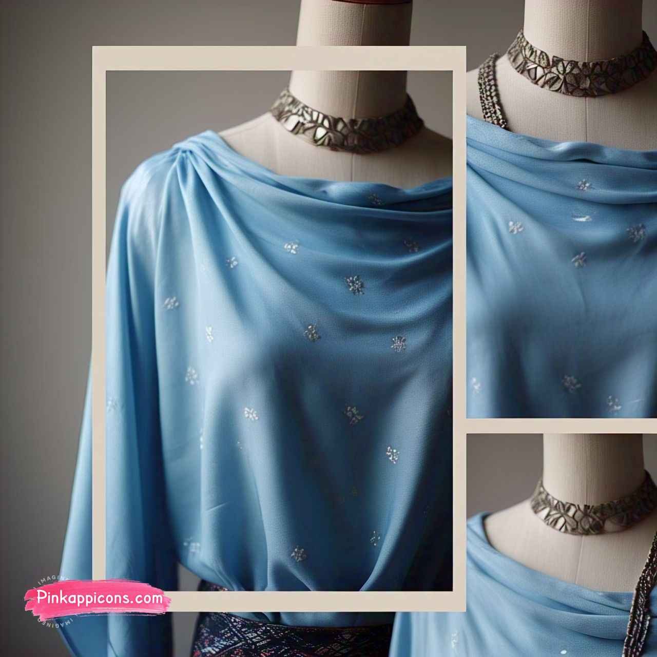 35+ Latest Boat Neck Blouse Design Ideas