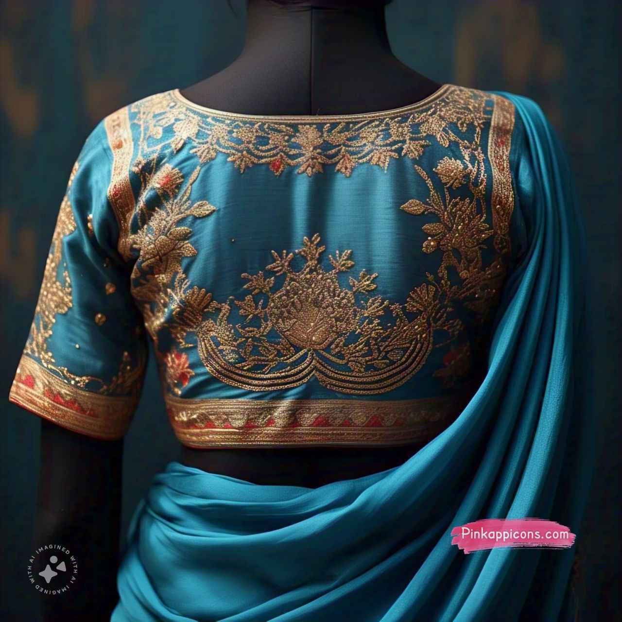 35+ Latest Boat Neck Blouse Design Ideas