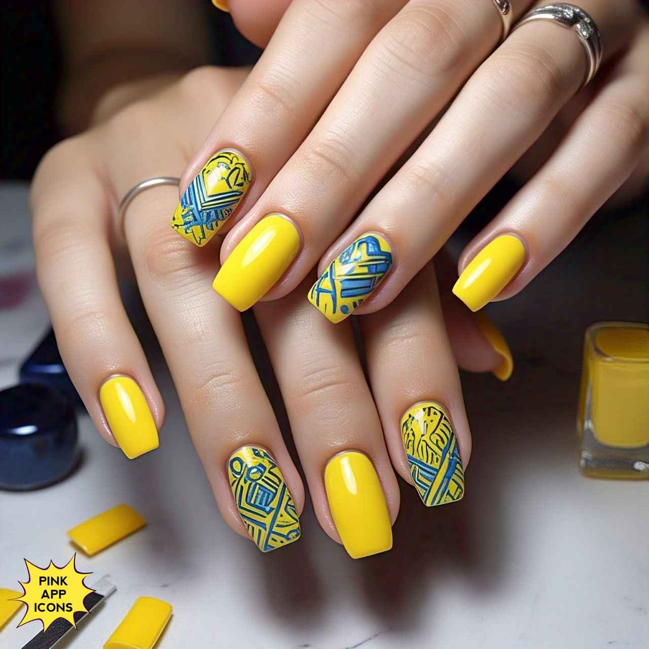 35+ Latest Yellow Nail Designs Ideas in 2025